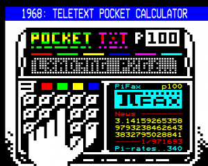 Selected teletext art – Dan Farrimond