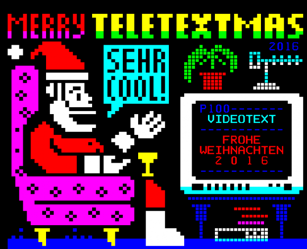 ARD Text Advent Calendar 2016, German national television – Dan Farrimond