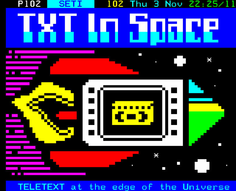 Selected teletext art – Dan Farrimond