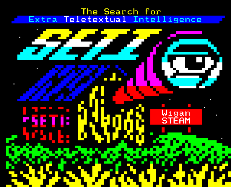 Selected teletext art – Dan Farrimond